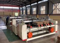China Double Sheets Folder Gluer Machine For Making Corrugated Carton Box for sale