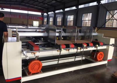 Cina Il doppio riveste la macchina di Gluer della cartella per la fabbricazione del contenitore ondulato di cartone in vendita