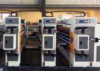 China Corrugated Box Feeder Flexo Printer Slotter Machine / Small Carton Box Making Machine for sale