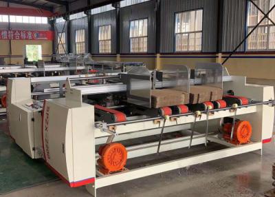 China Semi Automatic Two Piece Carton Folder Gluer Machine For Corrugated for sale