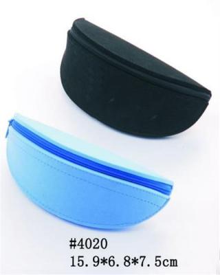 Cina Il monocolo irregolare su misura del pacchetto molle di Logo Pure Eva Eyewear Case Zippered in vendita