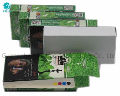 Cina Portasigarette verdi del cartone del pacchetto del tabacco e scatole esterne di Shisha in vendita