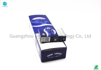 China Caixas de cigarro recicláveis do cartão da impressão do Gravure com logotipo gravado à venda