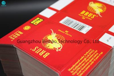 Cina Portasigarette di goffratura del cartone di logo per il contenitore di tubo di tabacco non tossico in vendita