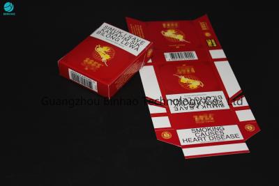Cina Portasigarette rosse del cartone di stampa offset per 25 pezzi di imballaggio in vendita