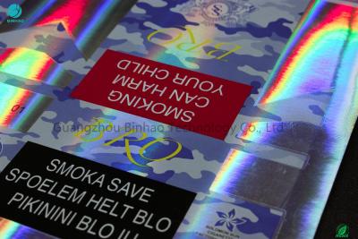 China Het duurzame Geval van de Douanesigaret dat met Geavanceerd de Laserdocument van de Compensatiedruk wordt gemaakt Te koop