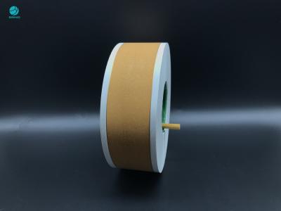 Cina sigaretta del sughero di 64mm che fornisce di punta carta stampata con la linea ed il logo dell'oro per re Size in vendita