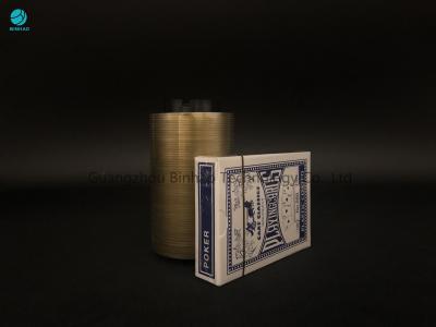 Cina Nastro della striscia di strappo dell'oro dei materiali di BOPP per la scatola di carte da gioco della sigaretta che imballa con il singolo adesivo laterale in vendita