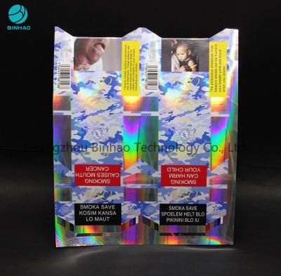 Cina portasigarette olografiche del cartone 225g con il pacchetto di Cig di Greyboard di vibrazione in vendita
