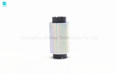 China 4mm Gouden de Scheurband van de Kleuren Holografische Tabak in de Materialen van de PET-foliestrook voor Sigaretdoos het Verzegelen Te koop