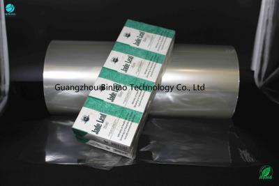 China Prova da poeira e força de alta elasticidade do filme transparente impermeável do PVC para caixas de embalagem do cigarro à venda