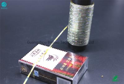 中国 BOPPのタバコの破損ストリップ テープ オフセットの紫外線印刷レーザーの効果はロゴをカスタマイズします 販売のため