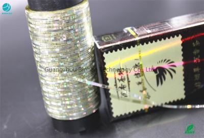 Cina L'adesivo identifica i contenitori di contraffazione anti- di sigaretta del nastro della striscia di strappo dell'autenticità in vendita