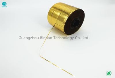 中国 タバコのストリップ テープ塗布の柔軟性の金色のボビンの形のタイプ 販売のため