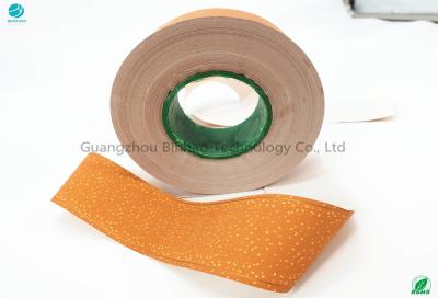 中国 Yellow Colourful Cigarette Tips Paper Tipping Paper Cork 34 Gsm 販売のため