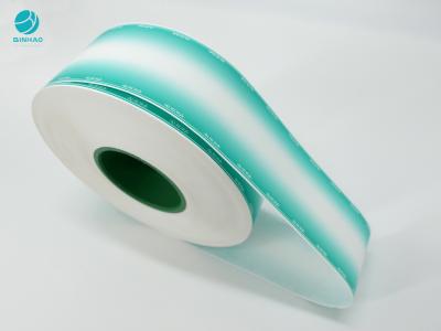 Cina 52mm hanno perforato la carta di capovolgimento verde per il filtro Rod Packaging dalla sigaretta in vendita