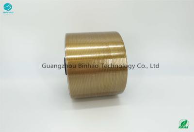 Cina Linea larghezza dell'oro dell'ANIMALE DOMESTICO del nastro 1.6mm dello strappo 12000 metri di lunghezza in vendita