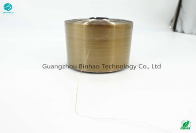 Cina La singola linea materie prime dell'oro dell'ANIMALE DOMESTICO strappa il nastro 80% appiccicoso per tabacco in vendita