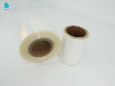 China 120mm de Holografische Film van de Embleem8% Hoge Inkrimping BOPP voor Sigaretpakket Te koop