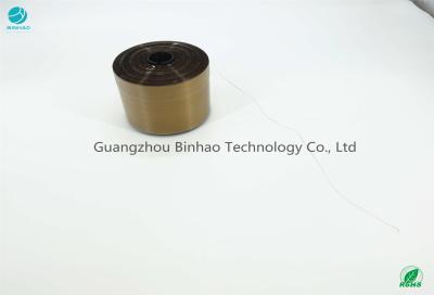 Cina Linea classica larghezza 3.0mm dell'oro del nastro della striscia di strappo del cioccolato di colore in vendita