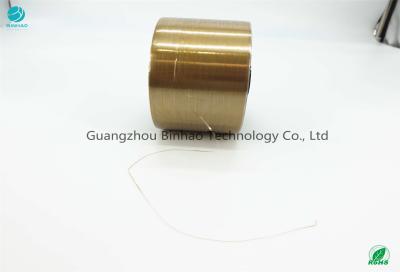 Cina Linea classica larghezza 3.0mm dell'oro del nastro della striscia di strappo del cioccolato di colore in vendita