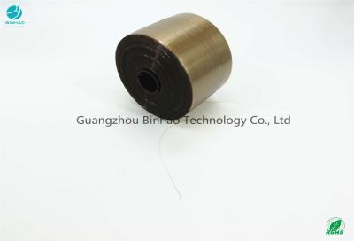 Cina Linea classica larghezza 3.0mm dell'oro del nastro della striscia di strappo del cioccolato di colore in vendita