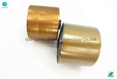 Cina Linea d'imballaggio linea dimensione dell'oro del nastro della striscia di strappo del cioccolato di colore 0.8mm di larghezza di 2mm in vendita