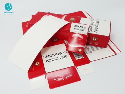 Cina Colore su ordinazione che fuma carta d'imballaggio normale per il contenitore di imballaggio delle portasigarette in vendita