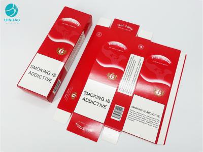 Cina Colore su ordinazione che fuma carta d'imballaggio normale per il contenitore di imballaggio delle portasigarette in vendita