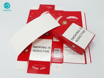 China Caixa feita sob encomenda colorida da embalagem da caixa da caixa de cigarro com projeto personalizado à venda