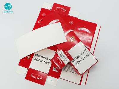 China Caixa feita sob encomenda colorida da embalagem da caixa da caixa de cigarro com projeto personalizado à venda
