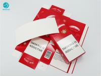 China Custom Design Printed Rectangle Packet Cardboard box For Cigarette Packaging for sale