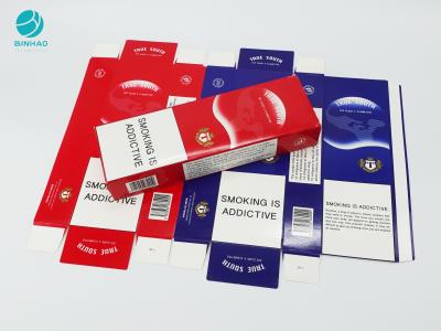 Cina Cassa da imballaggio durevole del cartone della sigaretta dei pacchetti del tabacco con il logo impresso in vendita