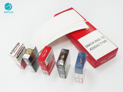 Cina Casse impresse di Logo Custom Durable Cardboard Packing per il tabacco per sigarette in vendita