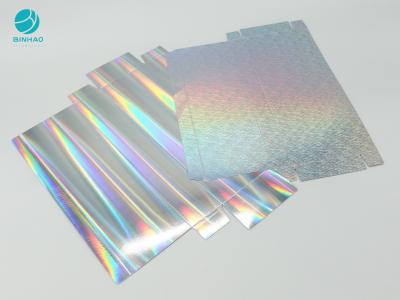 中国 オフセット印刷のタバコ入れの荷箱のためのレーザー光線写真ボール紙のペーパー 販売のため