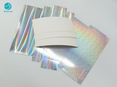 中国 オフセット印刷のタバコ入れの荷箱のためのレーザー光線写真ボール紙のペーパー 販売のため