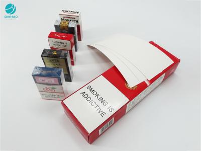 中国 カスタマイズされた印刷に熱い押すことのタバコのパッケージのボール紙の箱 販売のため