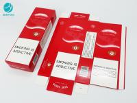 China Custom Disposable Durable Paper Box Cardboard Cases For Cigarette Packaging for sale