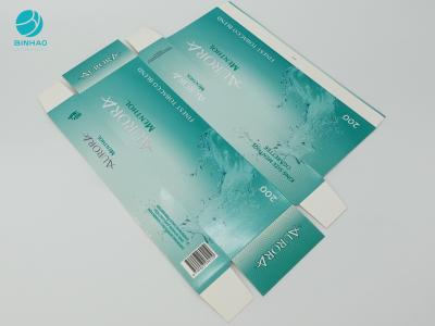 Cina Cartone di carta di fumo su ordinazione del pacchetto normale per il contenitore di imballaggio delle portasigarette in vendita