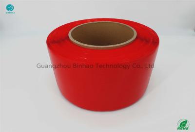中国 速達小包4.0mmのサイズMOPP材料のための大きく赤い破損ストリップ テープ 販売のため