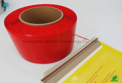 中国 配達は袋5mmの破損ストリップ テープ中心の長さ152mmの赤い色を囲む 販売のため