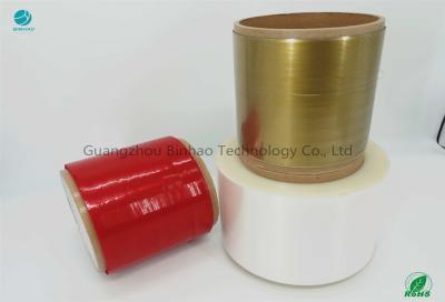 中国 永久的な自己粘着性がある破損ストリップ テープ152mmサイズの赤く/明確な/金色 販売のため