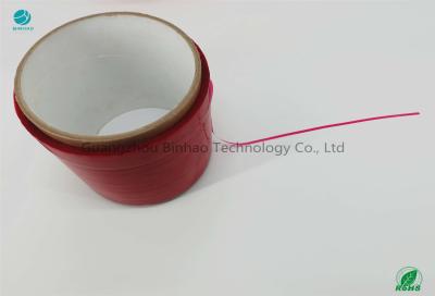 中国 滑らかな出現の破損ストリップ テープ赤い色刷152mmの中心 販売のため