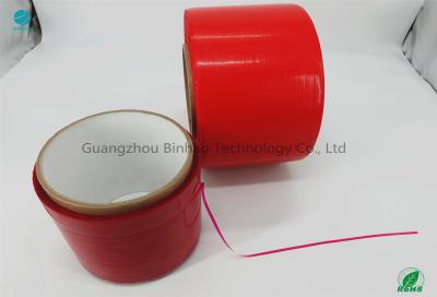 中国 滑らかな出現の破損ストリップ テープ赤い色刷152mmの中心 販売のため