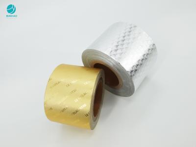 Cina Carta impressa del foglio di alluminio dell'argento dell'oro del modello per il pacchetto della sigaretta in vendita