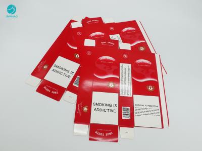 Cina Colore su ordinazione che imprime imballaggio della sigaretta di Logo Rectangle Cardboard Box For in vendita