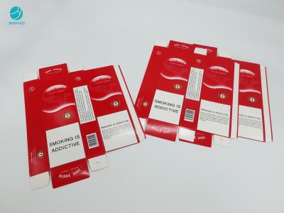 Cina Colore su ordinazione che imprime imballaggio della sigaretta di Logo Rectangle Cardboard Box For in vendita