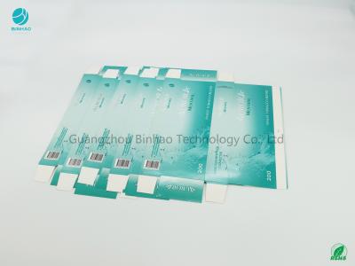 Cina L'incollatura della superficie di serigrafia delle portasigarette del cartone lucida il cartone bianco di 75% in vendita
