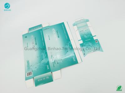 Cina Inchiostro basso di stampa dell'acqua di colore pieno di lucentezza 75% del cartone delle portasigarette alto in vendita
