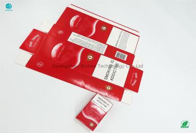 中国 ボール紙のタバコの白いボール紙の色刷の習慣パターン 販売のため
